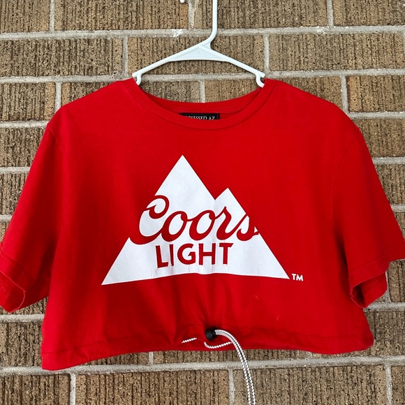 Tops | Vintage Coors Light Tshirt Festival Wear | Poshmark